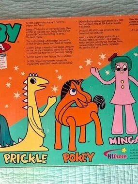 Gumby | Toys | The Original Gumby And Friends Bendable 5 Figure Set 5th ...